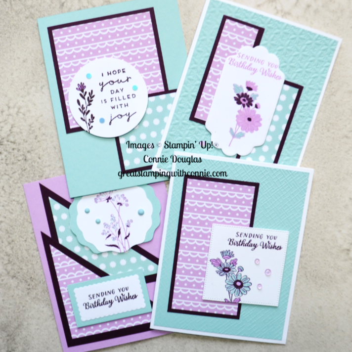 Connie's Craft Along - One Sheet Wonder — Great Stamping with Connie