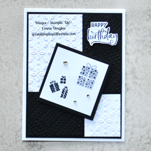 Connie's Craft Along — Great Stamping with Connie