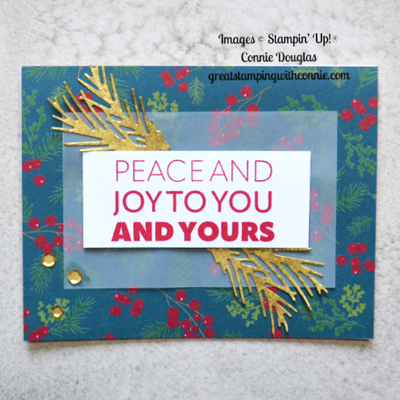 Connie's Craft Along - An Easy Layout — Great Stamping with Connie