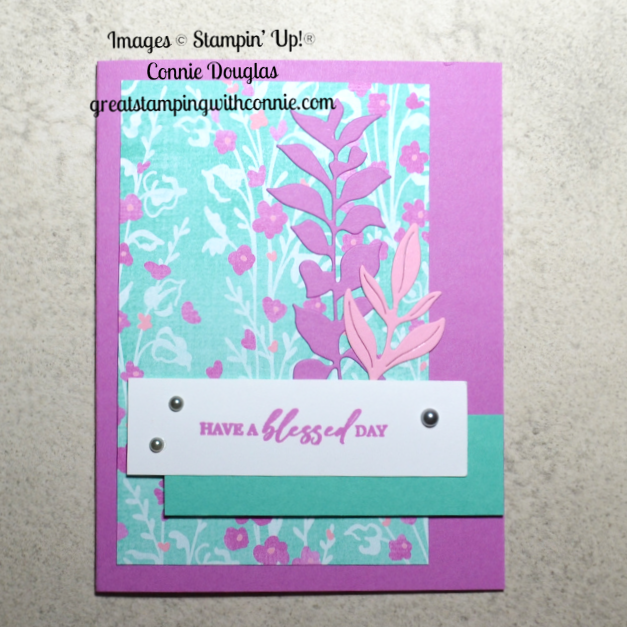 Connie's Craft Along — Great Stamping with Connie