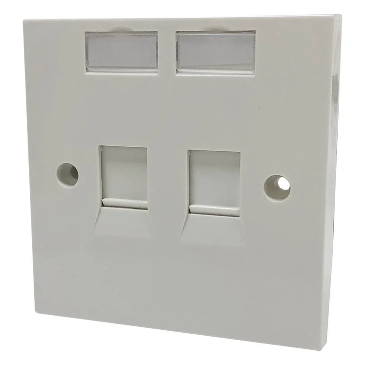 PG3051 - Ultima Single Gang Shuttered Keystone Faceplates — Ultima