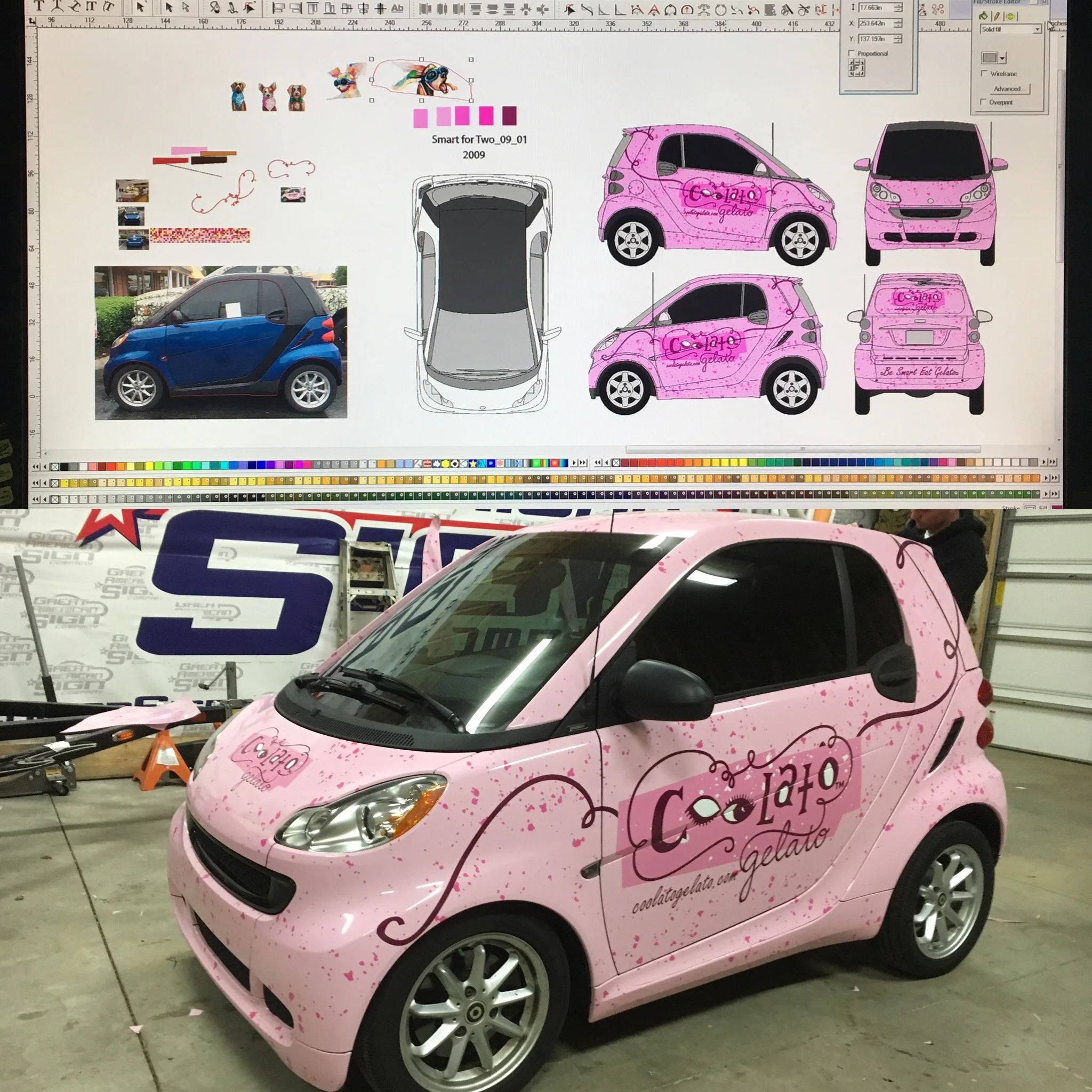 Printed Wrap Process — Knoxville's Vehicle Wrap Headquarters