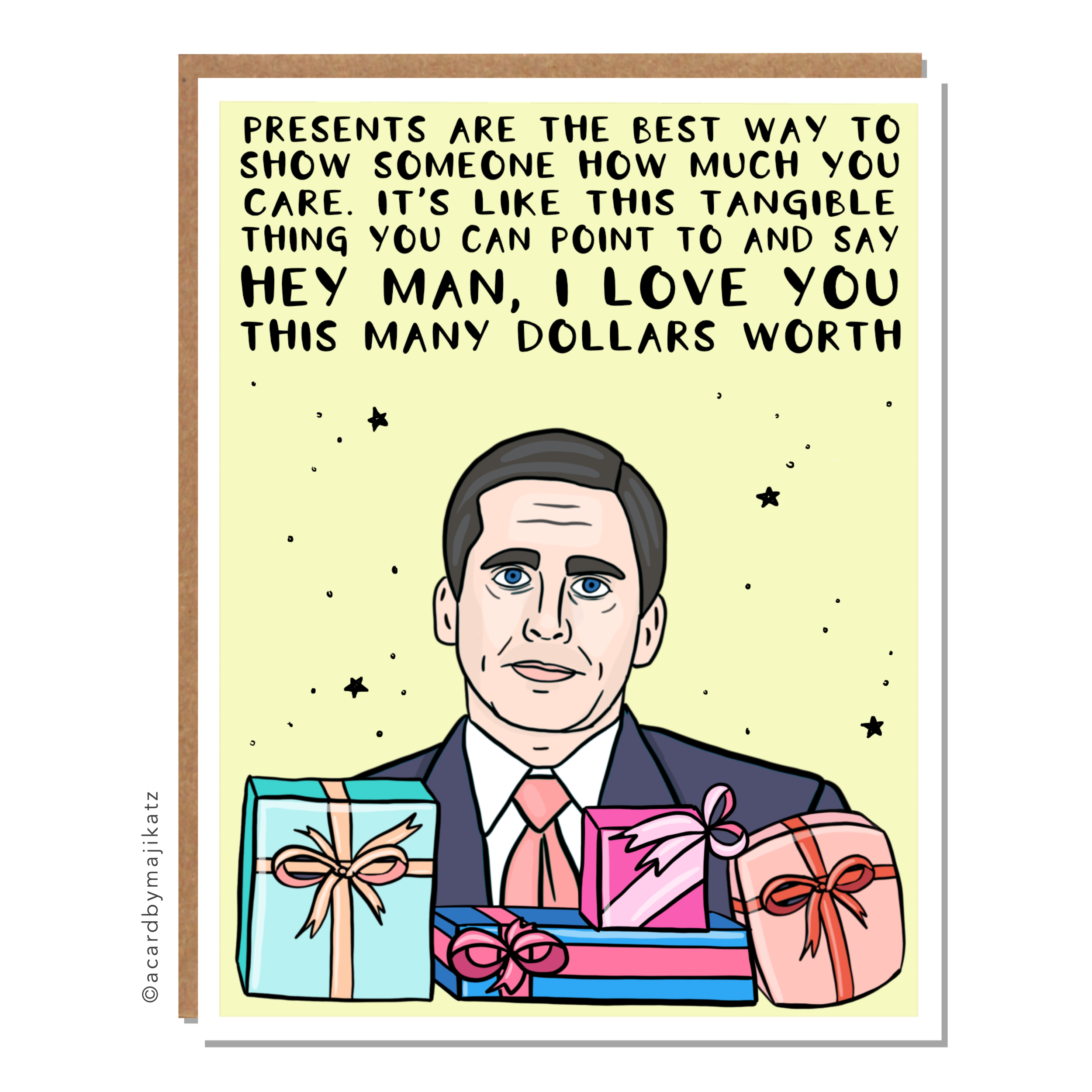 Magic Mike Birthday Card