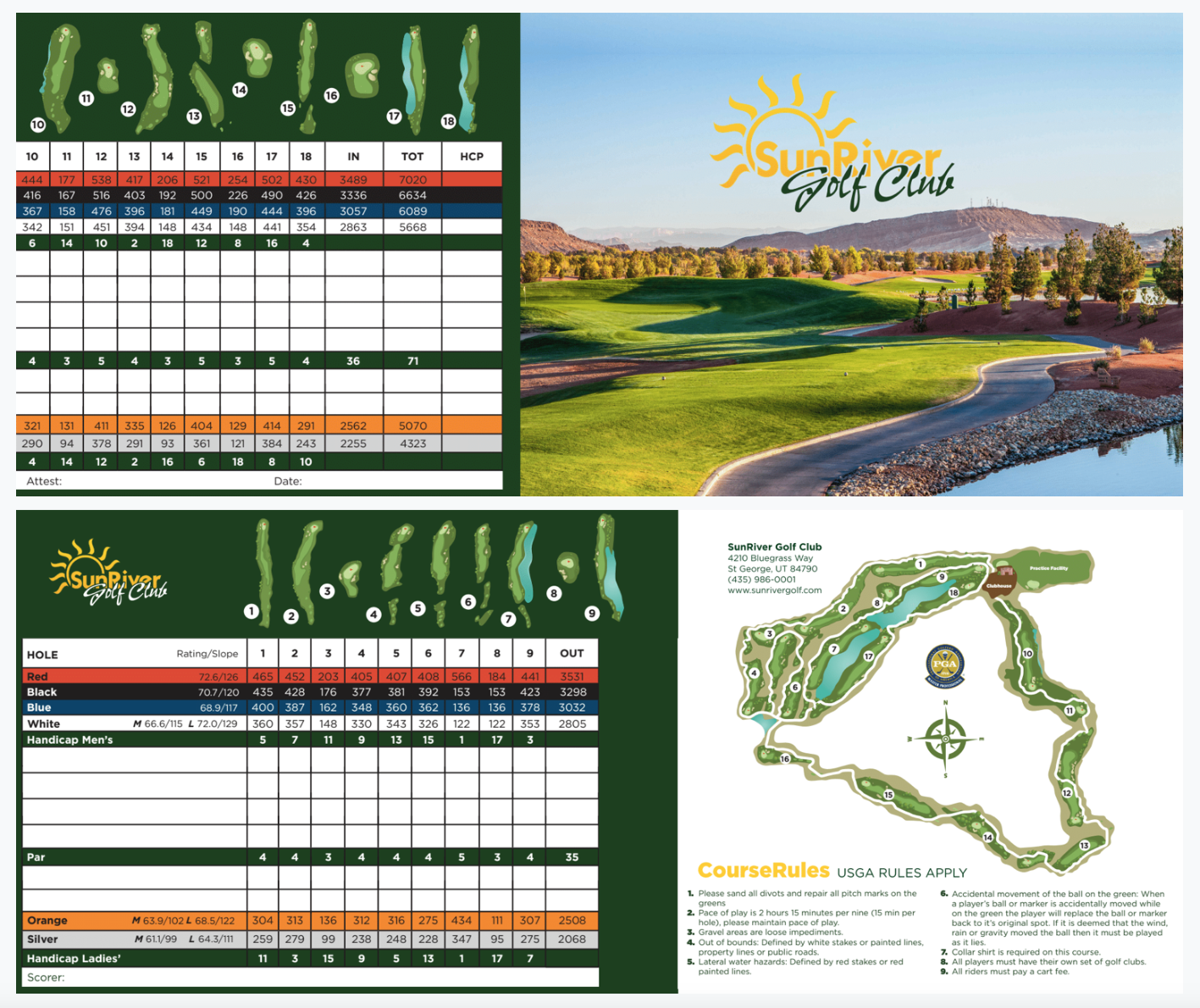 SunRiver Golf Club Our Course — SunRiver Golf Club