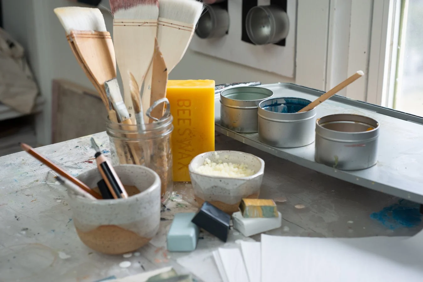 What is encaustic painting? — Alaina Enslen