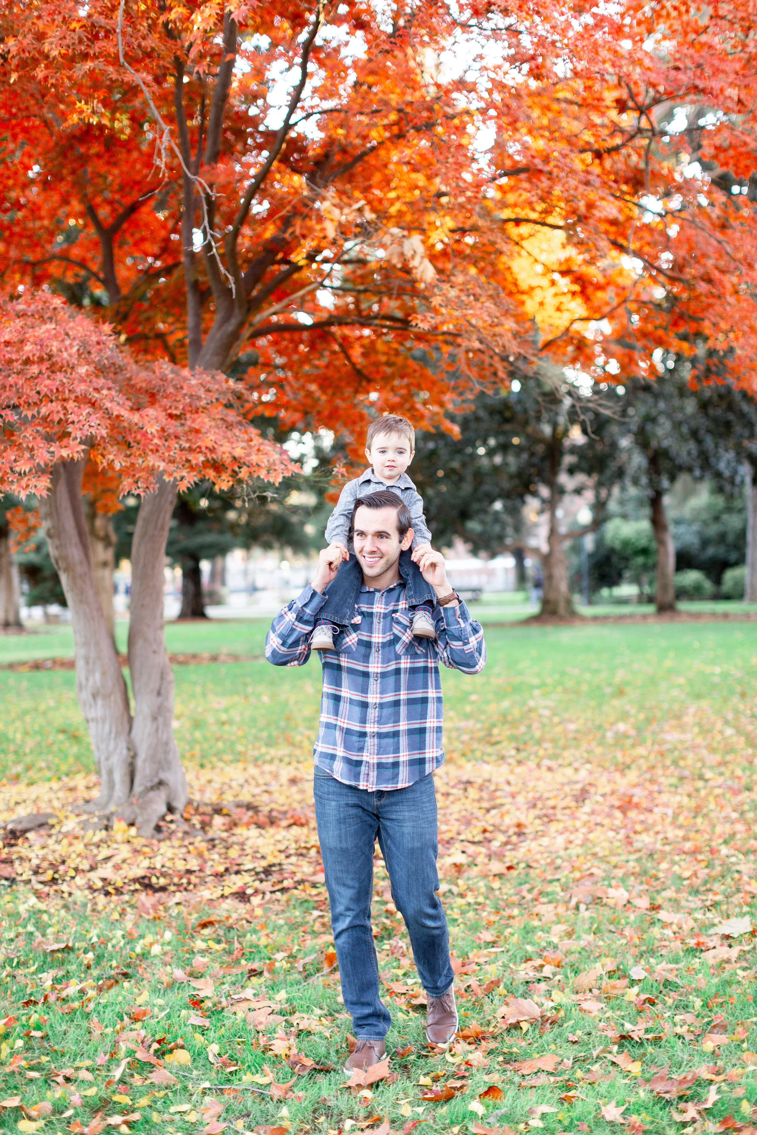 Chico State Fall Family Photos - Bryan Family
