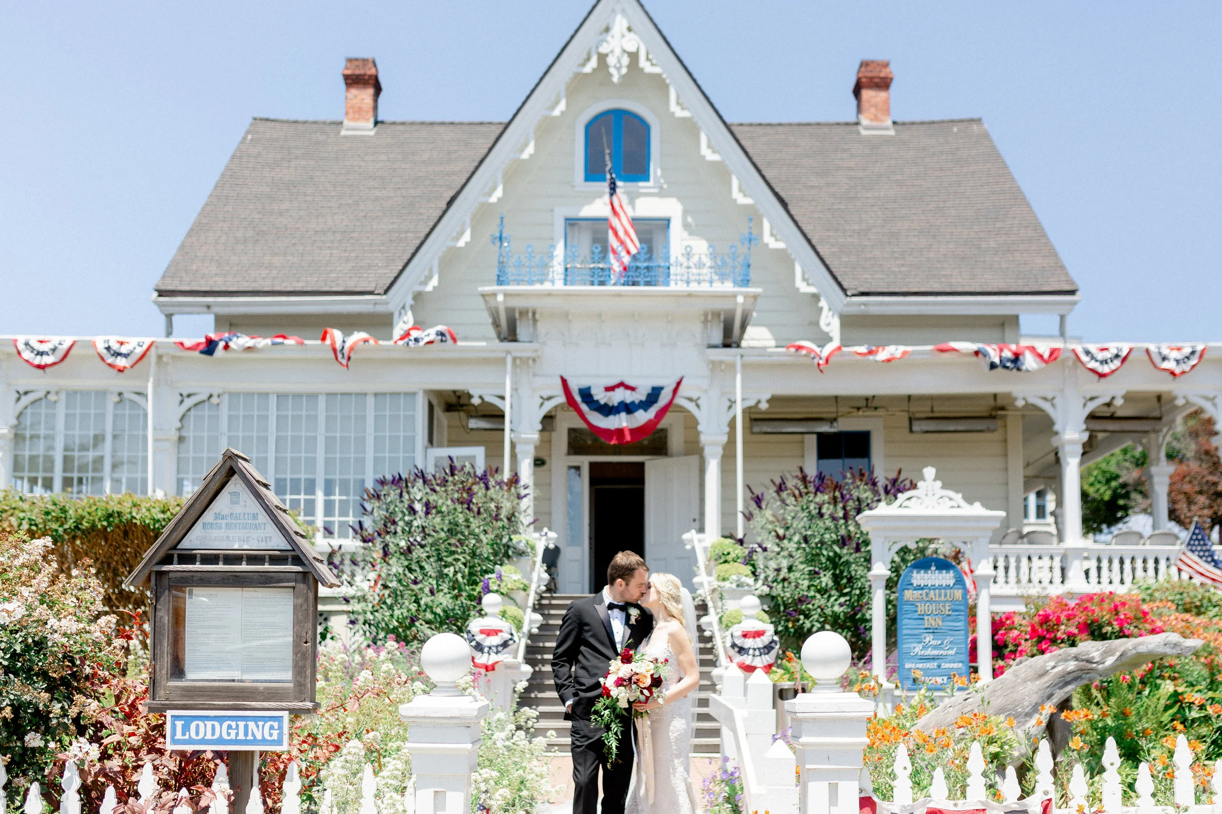 Destination MacCallum House Inn Mendocino Wedding - Ollie&Jenni