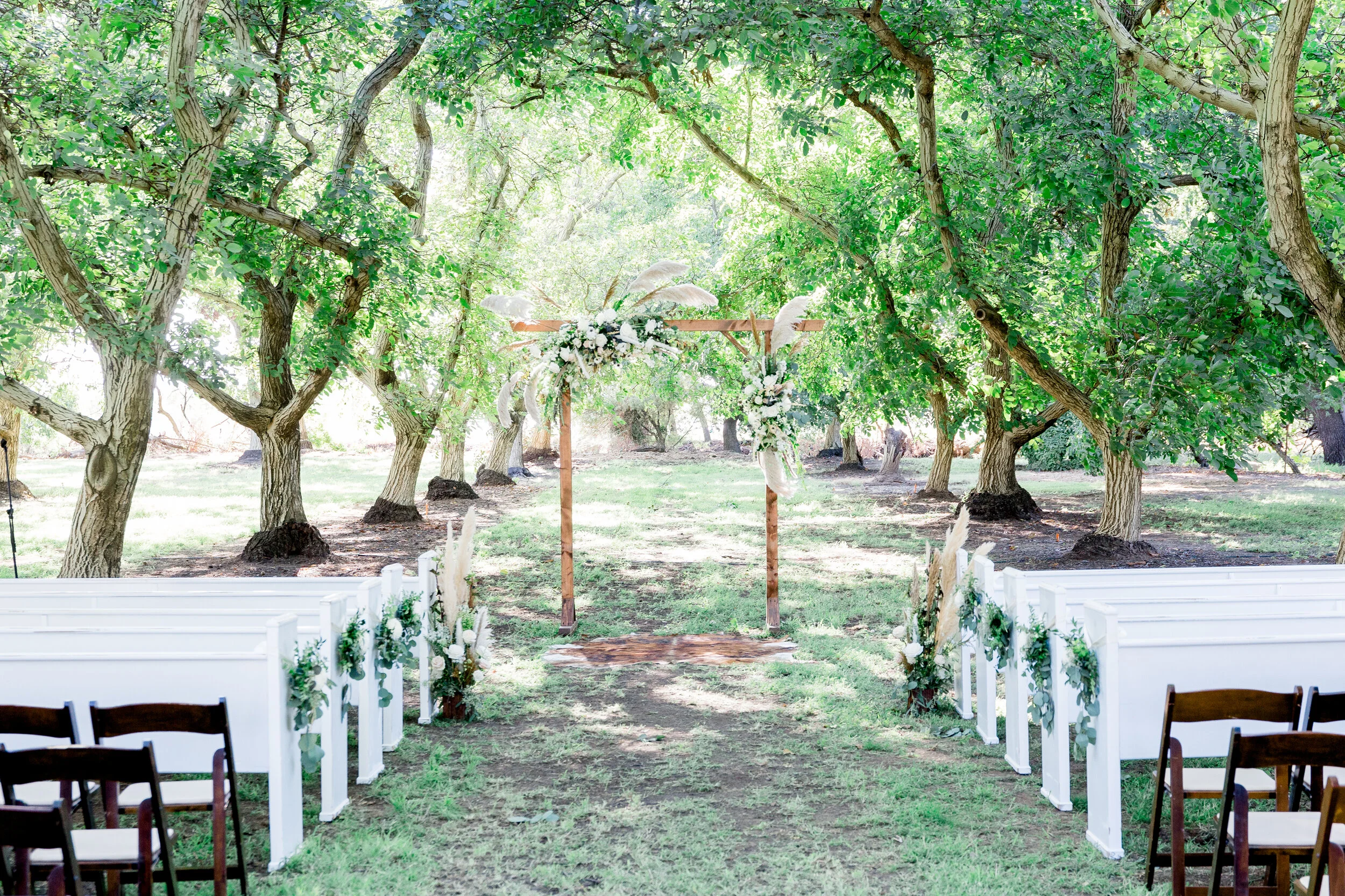 California Outdoor Ranch Style Wedding - Dennis&Melanie