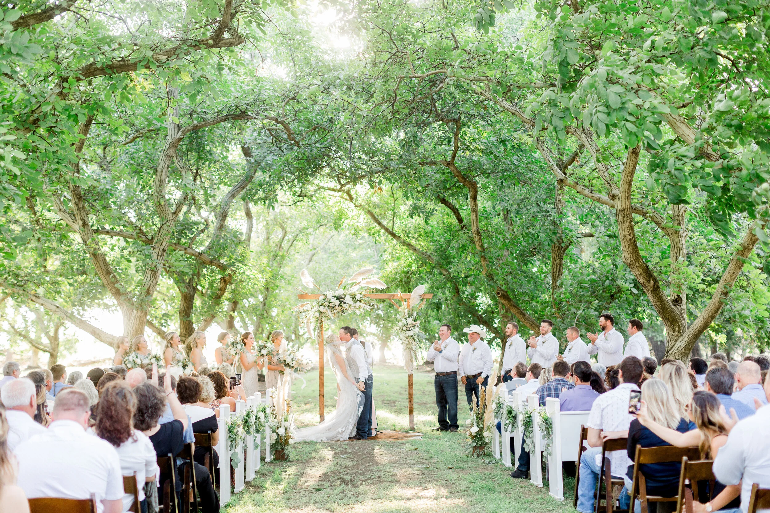 California Outdoor Ranch Style Wedding - Dennis&Melanie