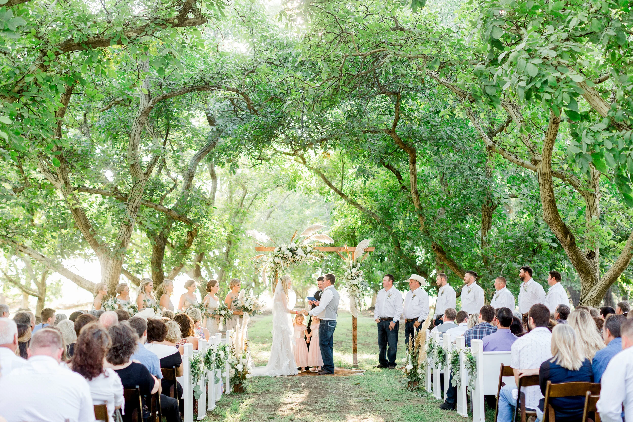 California Outdoor Ranch Style Wedding - Dennis&Melanie