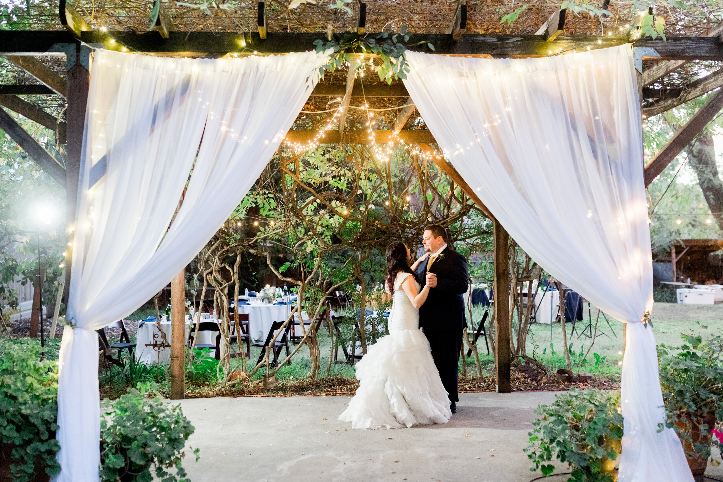 Backyard Intimate Fall Wedding in Northern California - Brad&Rachel