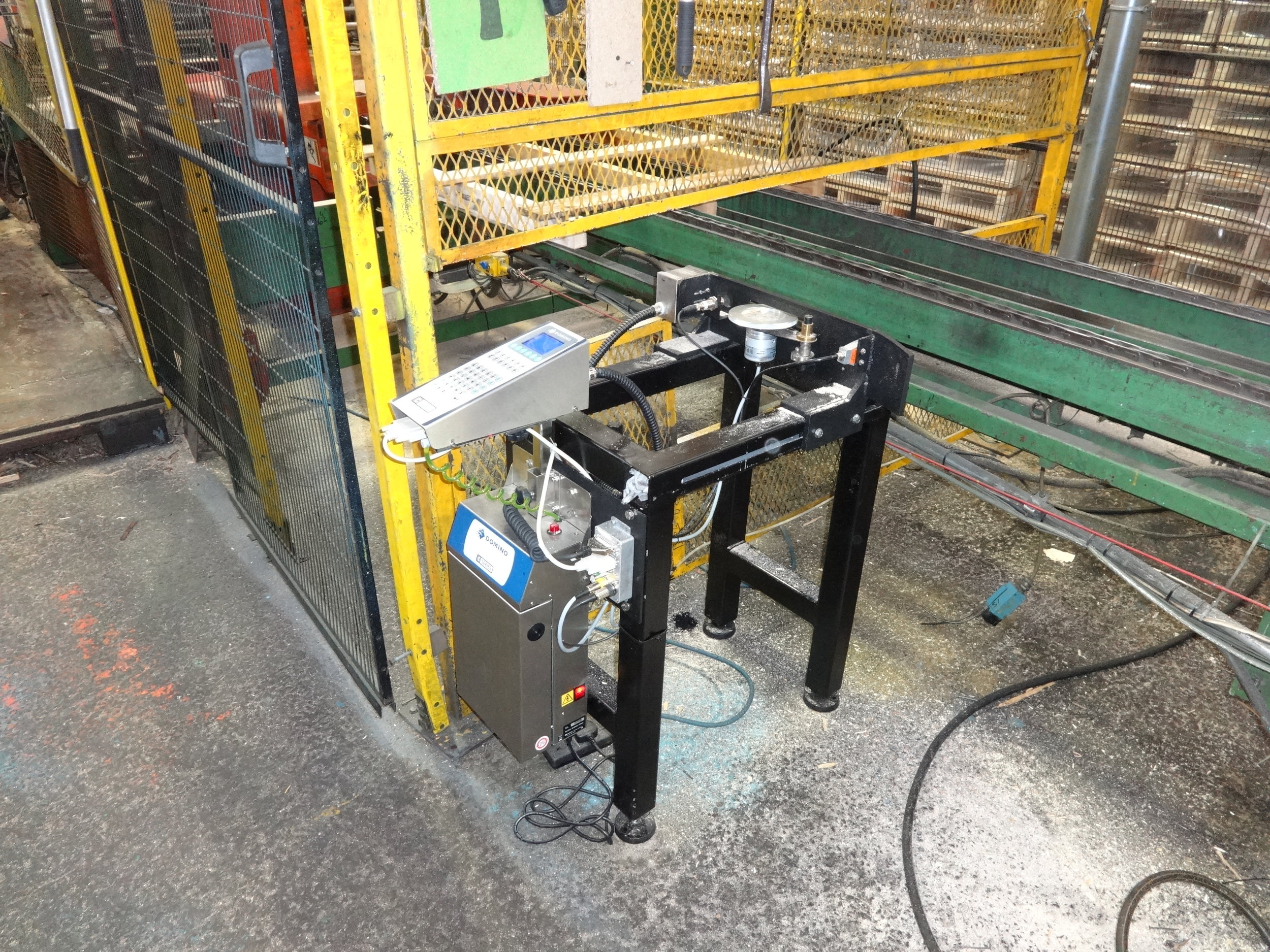 High-speed printing on pallets — Timbermark Identification Systems Ltd