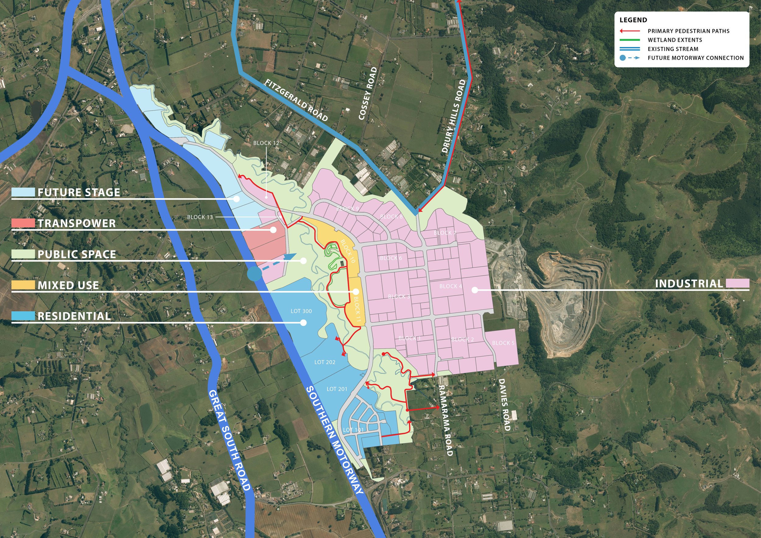 Masterplan — Drury South Crossing