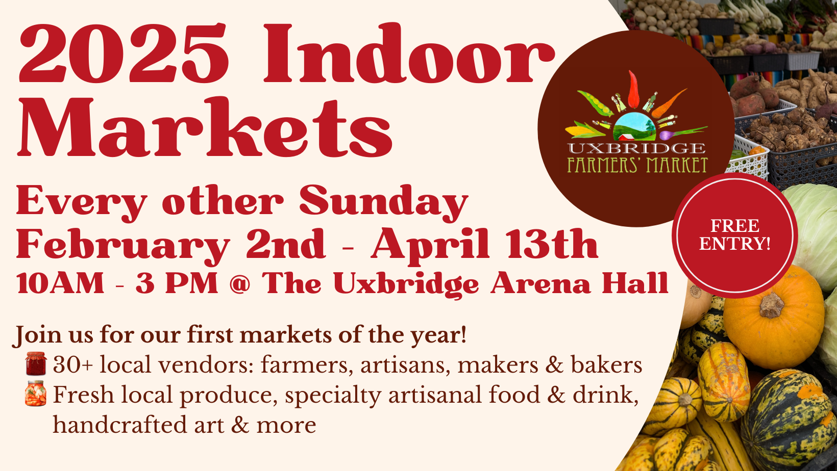 Uxbridge Farmers Market | Your Sunday Destination