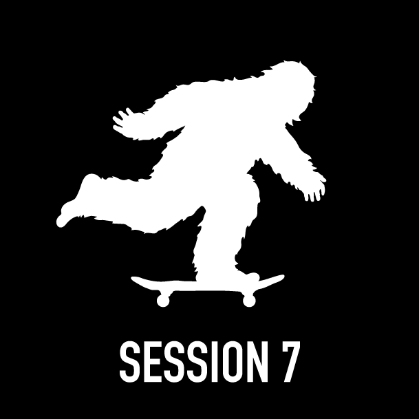 Awsome Skateboard Logo Stencils