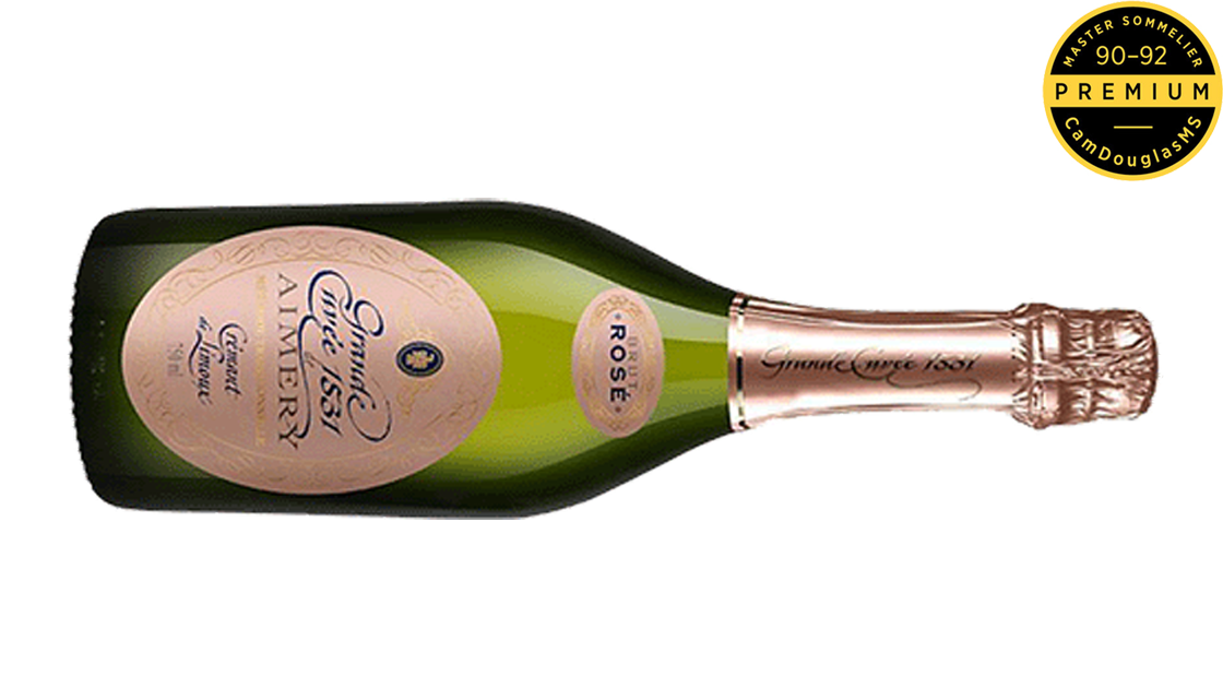 Grande Cuvée 1531 de Aimery Rosé Crémant de Limoux Brut NV, Southwest ...
