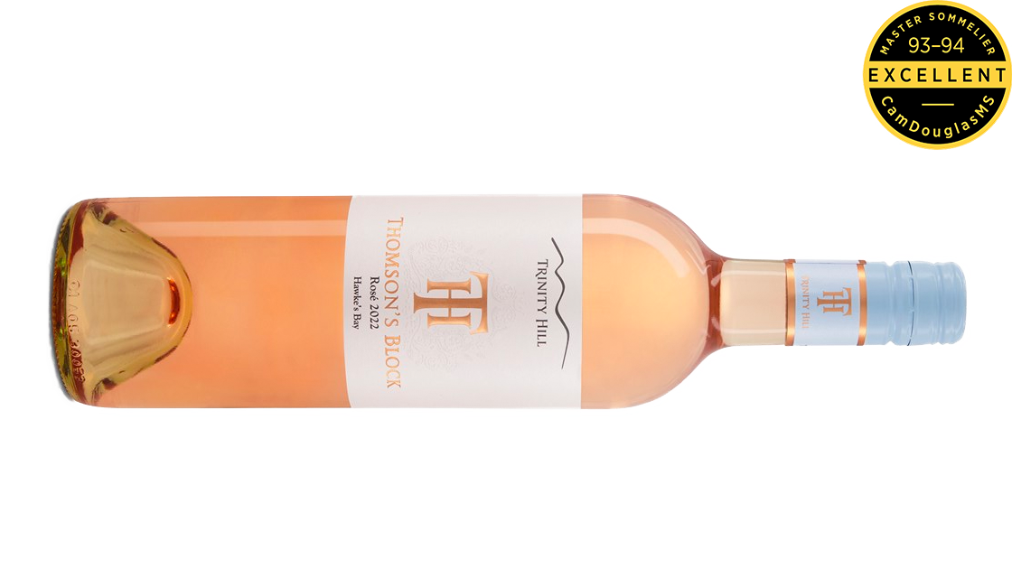 Trinity Hill Thomson's Block Rosé 2022, Hawke's Bay — Cameron Douglas, MS