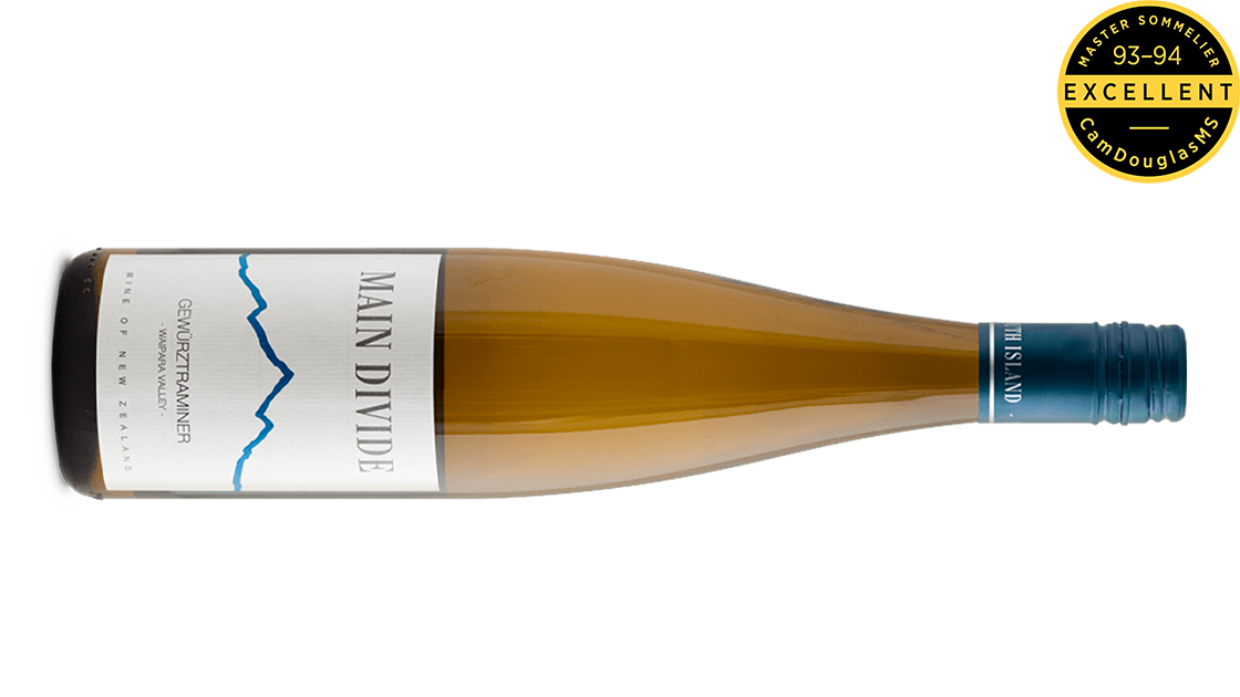Main Divide Gewürztraminer 2022, North Canterbury — Cameron Douglas, MS
