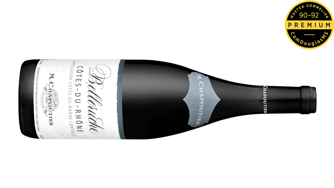 M. Chapoutier 'Belleruche' Cotes du Rhone 2021, Rhone Valley, France ...