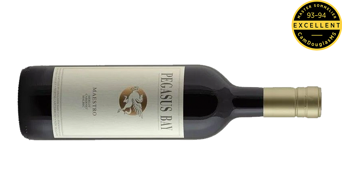 Pegasus Bay 'Maestro' Merlot Malbec 2019, Waipara Valley, North ...