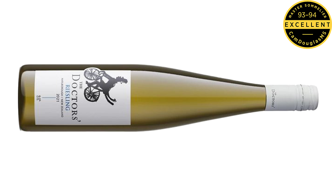 The Doctors' Riesling 2021, Marlborough — Cameron Douglas, MS