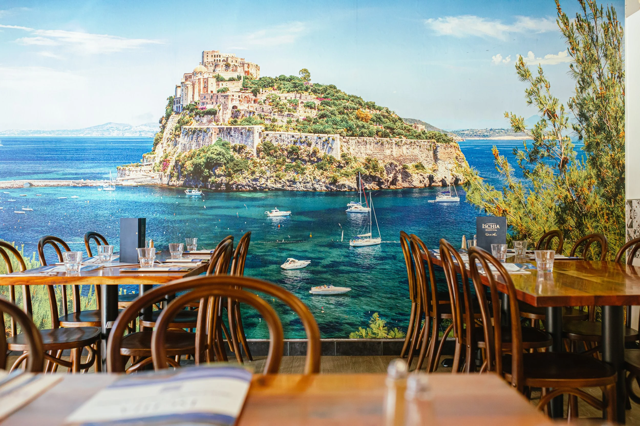 Gallery | Explore & Dine Today! — Ischia Restaurant Wood-fired Pizza on ...