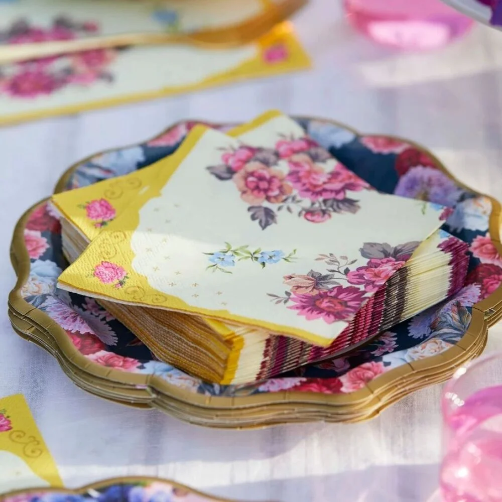 afternoon tea main — Alice Afternoon Tea Paper Plates