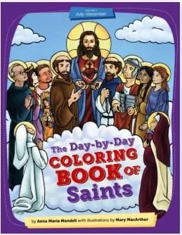 Day-by-Day Vol 1 Coloring Book of Saints — Olme.org