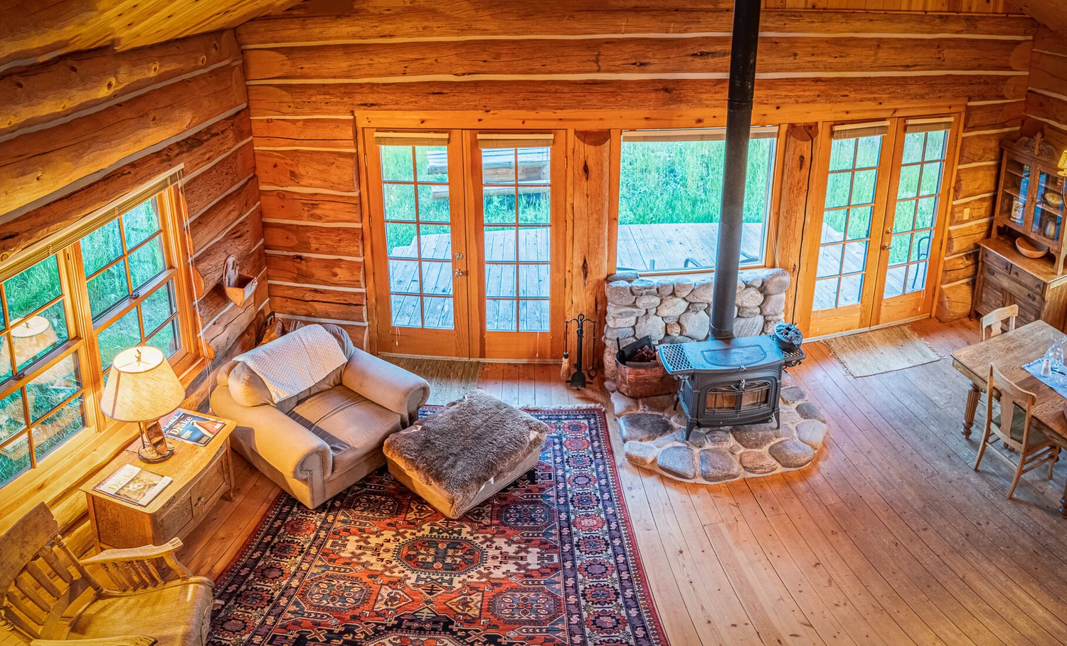 Private Luxury Cabins — Firehole Ranch