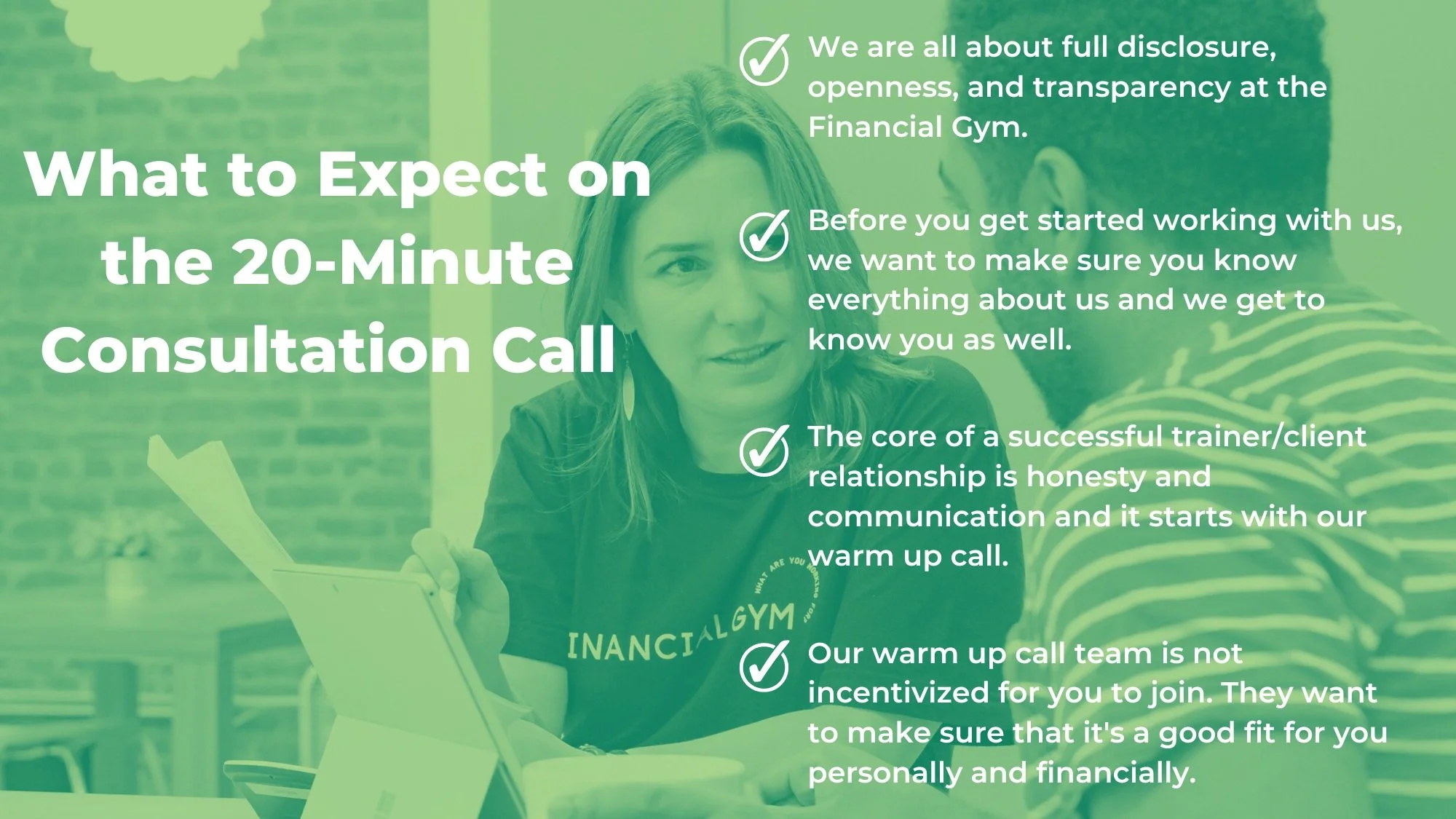 Free Consultation with a Financial Advisor | The Financial Gym