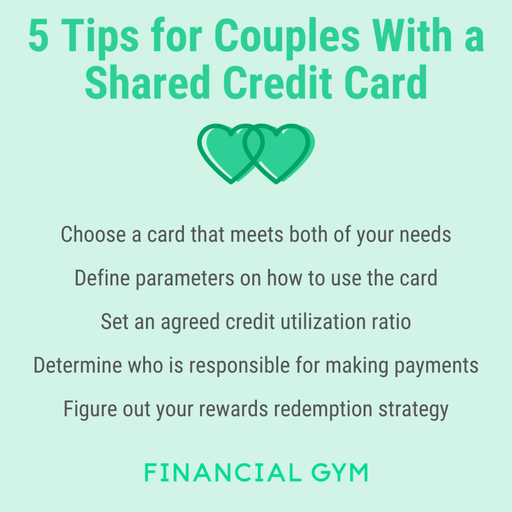 5 Tips for Couples With a Shared Credit Card