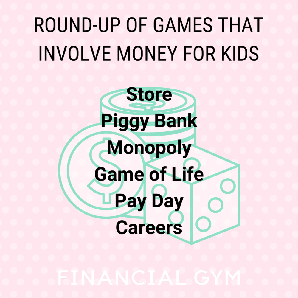 Round-up of Games That Involve Money for Kids