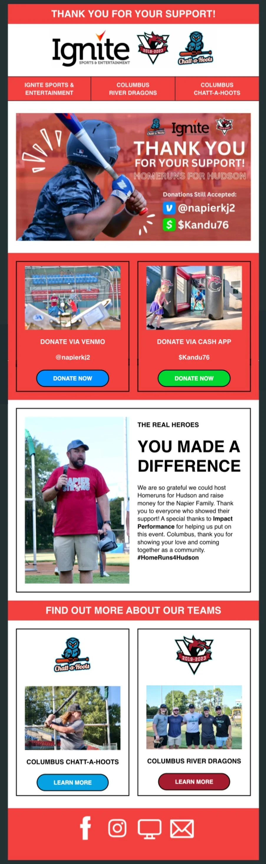 Ignite Sports & Entertainment — SALTZMAN TECH & DESIGN