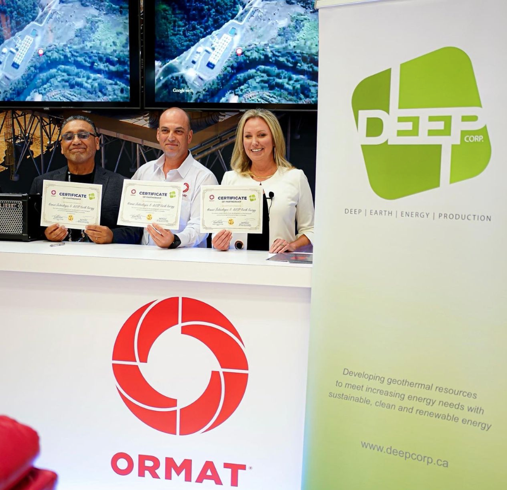 DEEP Partners with Ormat Technologies Inc.