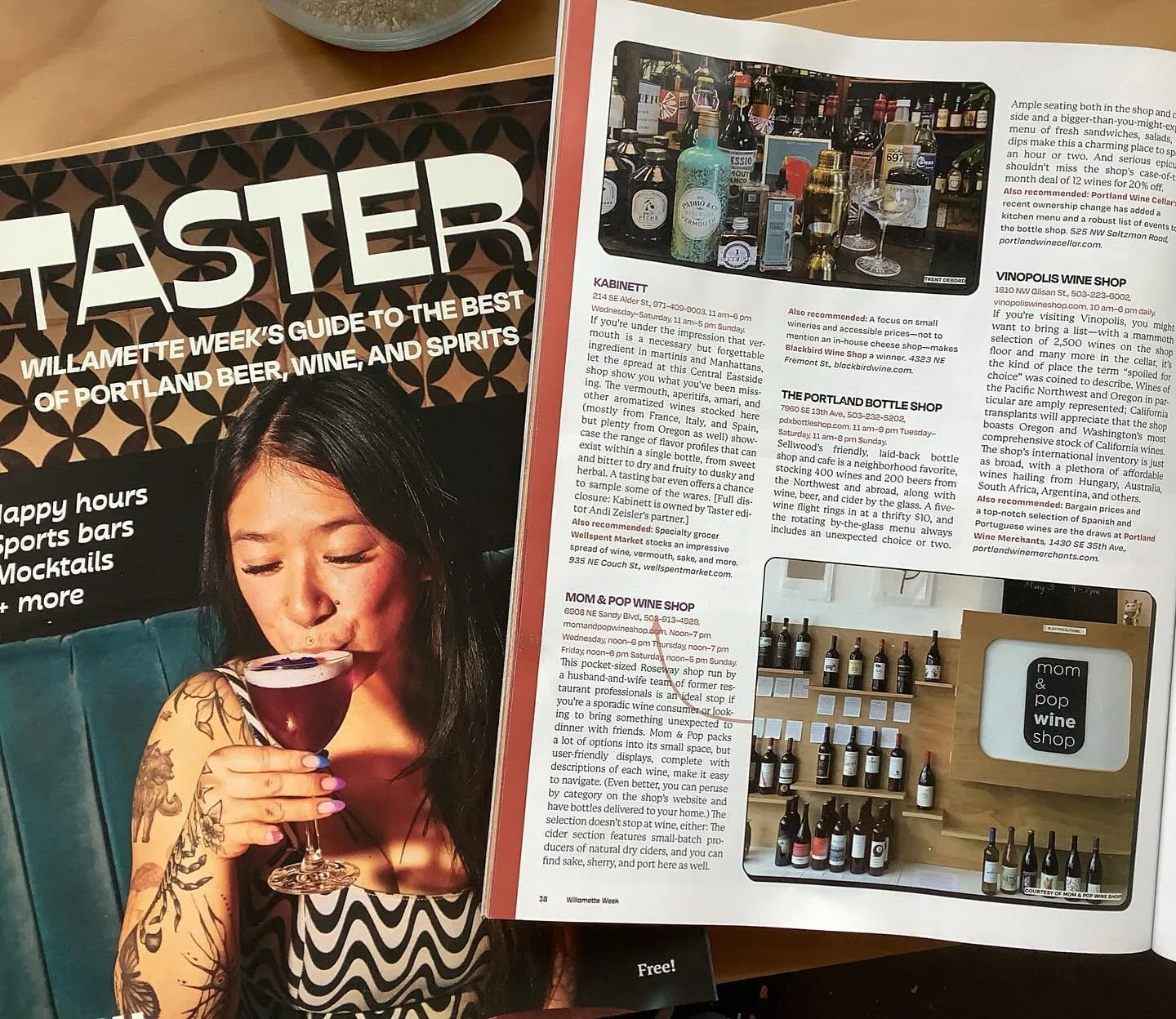 Mom & Pop Wine Shop | Portland Wine Shop & Local Delivery