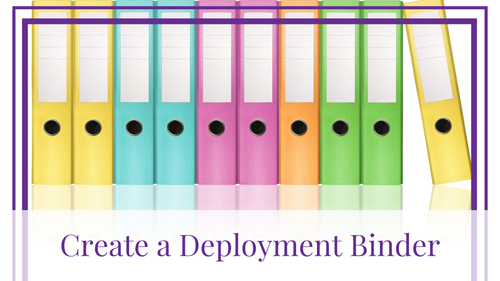 Create a Deployment Binder — Military Spouse Advocacy Network