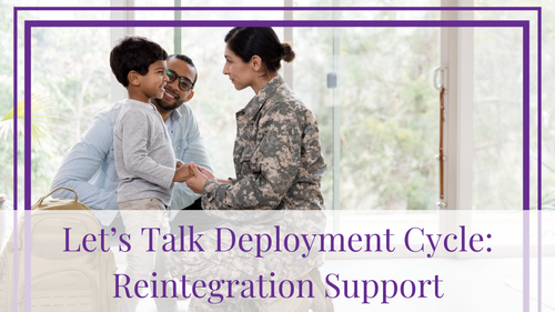 Let's Talk Deployment Cycle: Reintegration Support — Military Spouse ...