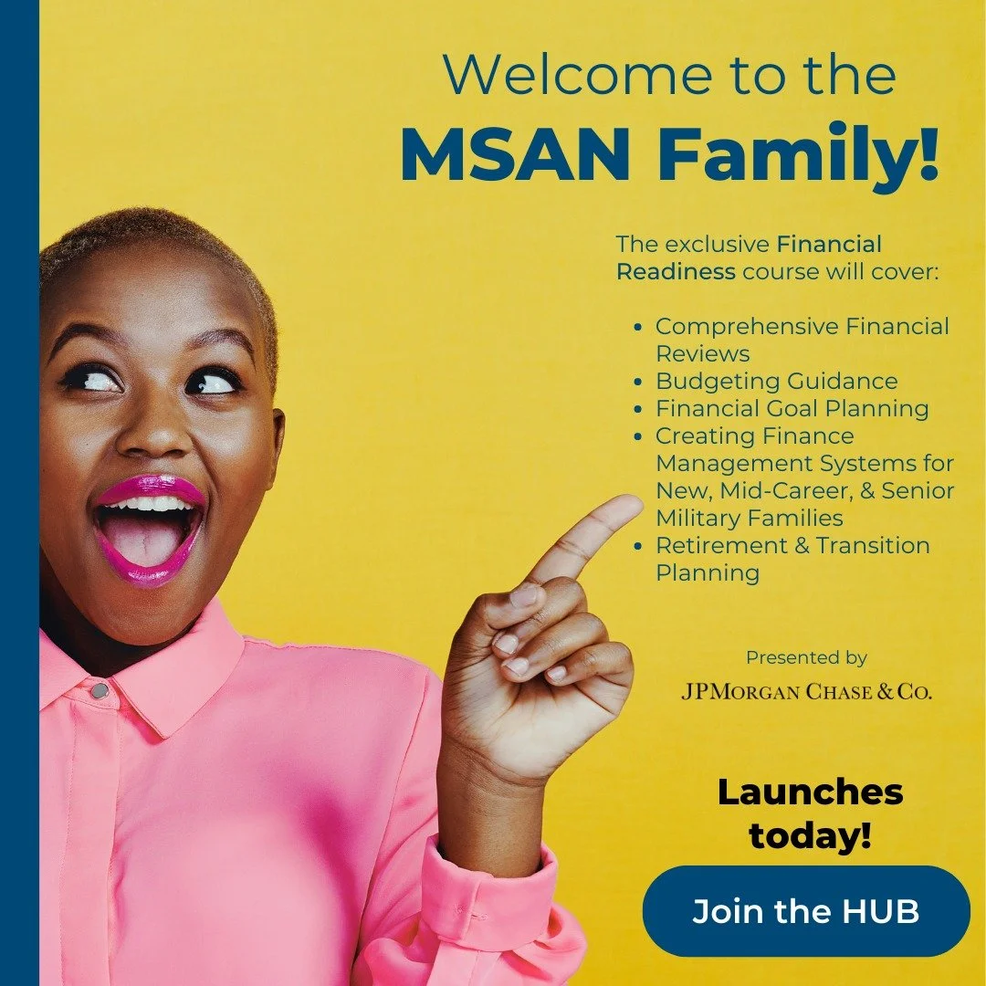MILITARY SPOUSE ADVOCACY NETWORK (MSAN) INTRODUCES NEW FINANCIAL ...