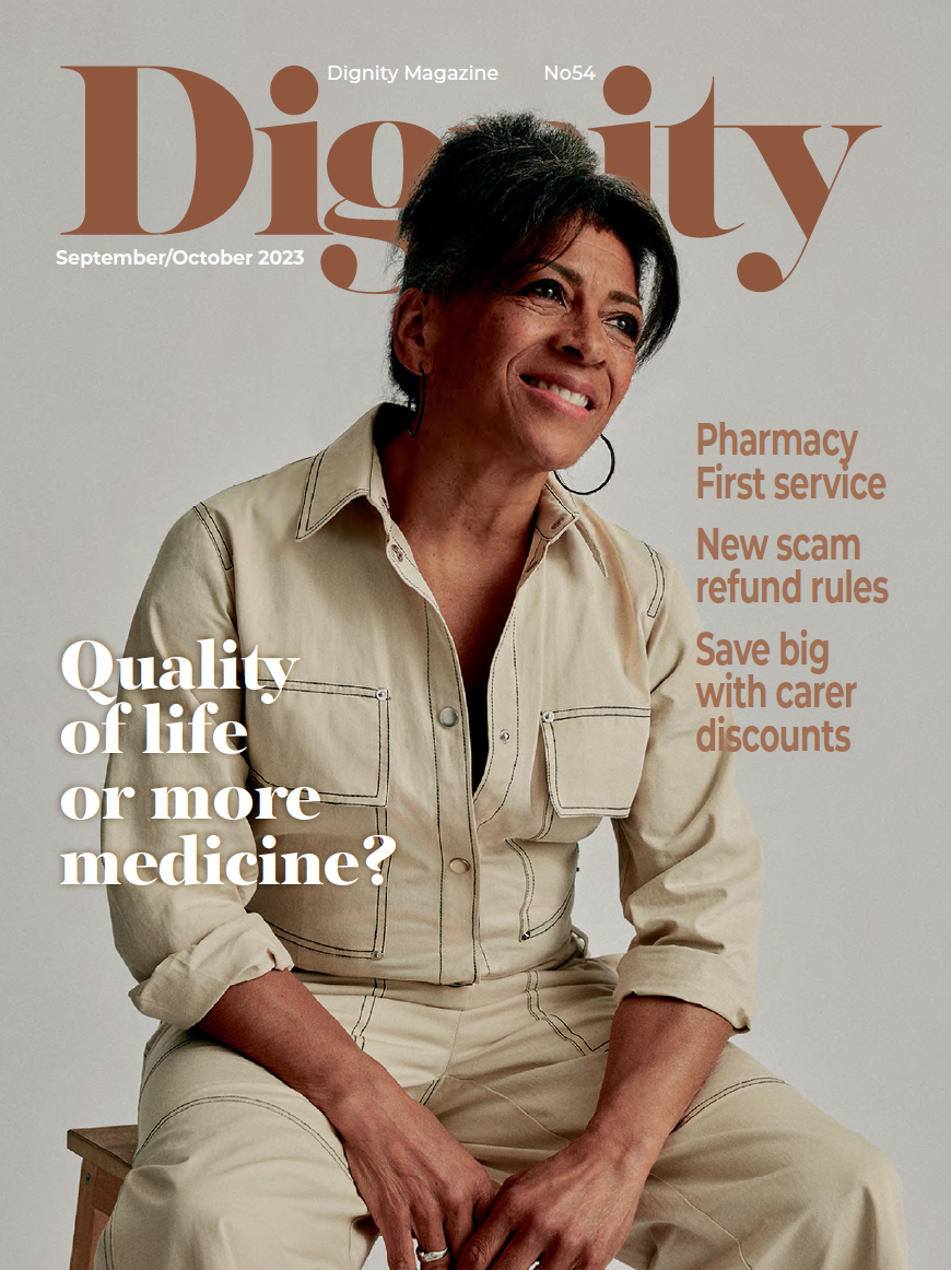 Over 50s magazine, Health, Money, Pensions | Dignity