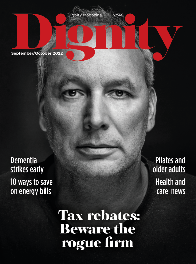 Over 50s magazine, Health, Money, Pensions | Dignity