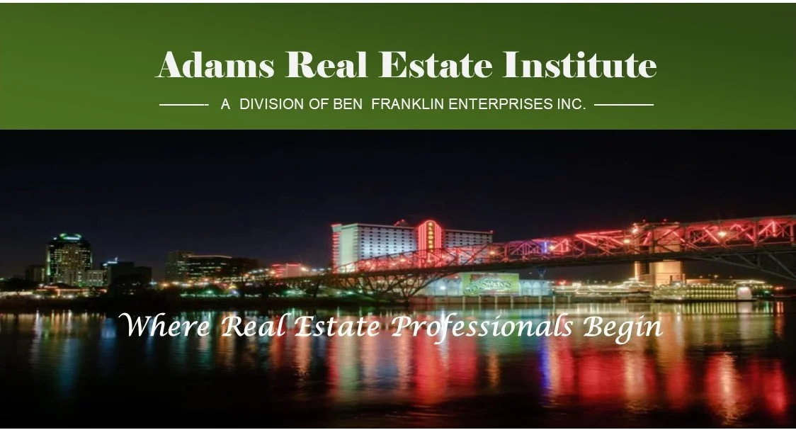 COURSES — Adams Real Estate Institute