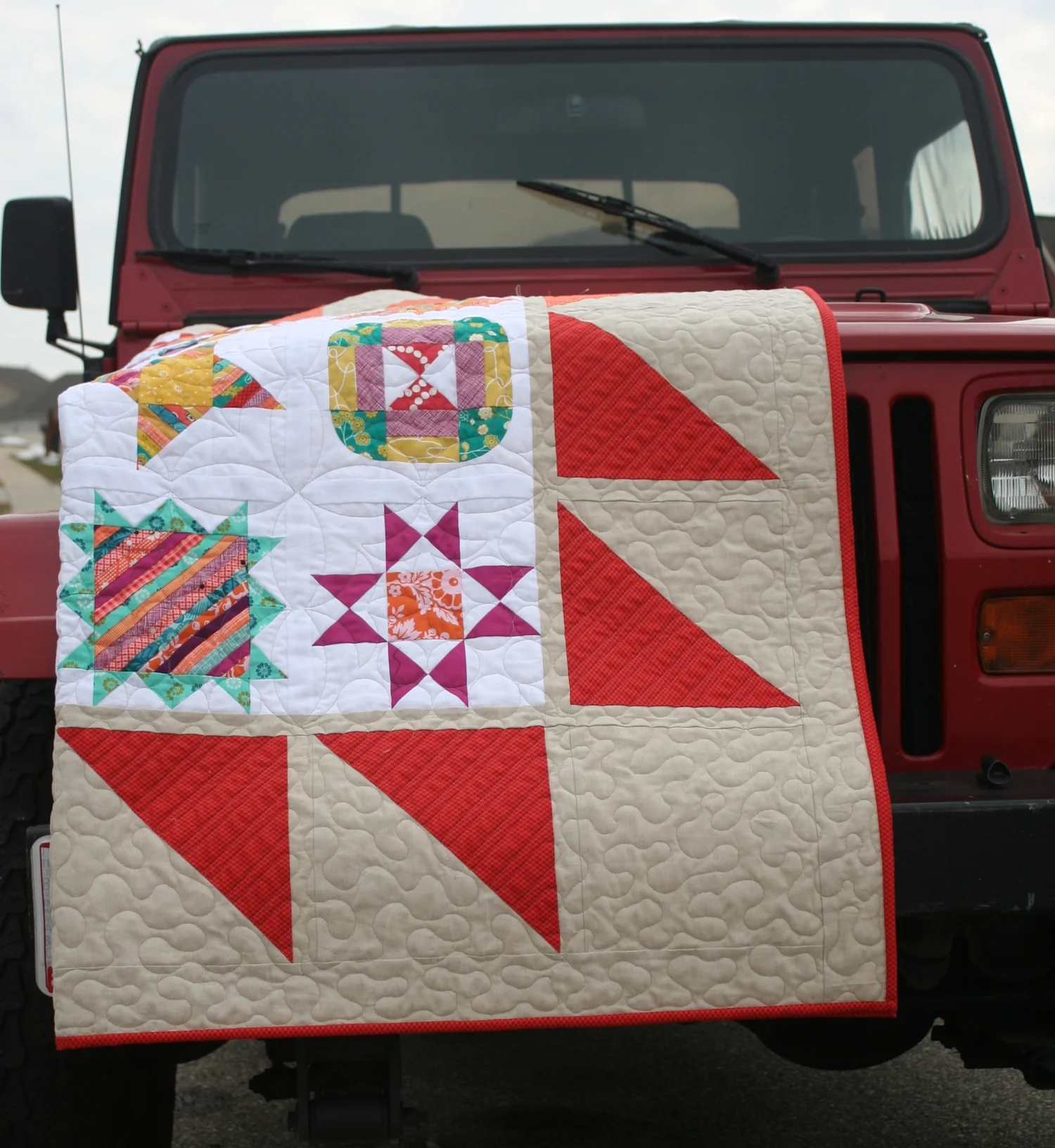 Bonfire Block of the Month Sampler Book — AnneMarie Chany Quilt Patterns