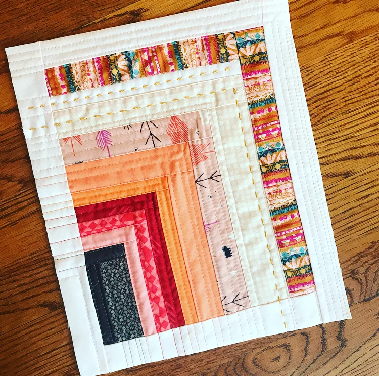 Mesa Mini Quilt from Southwest Modern — AnneMarie Chany Quilt Patterns