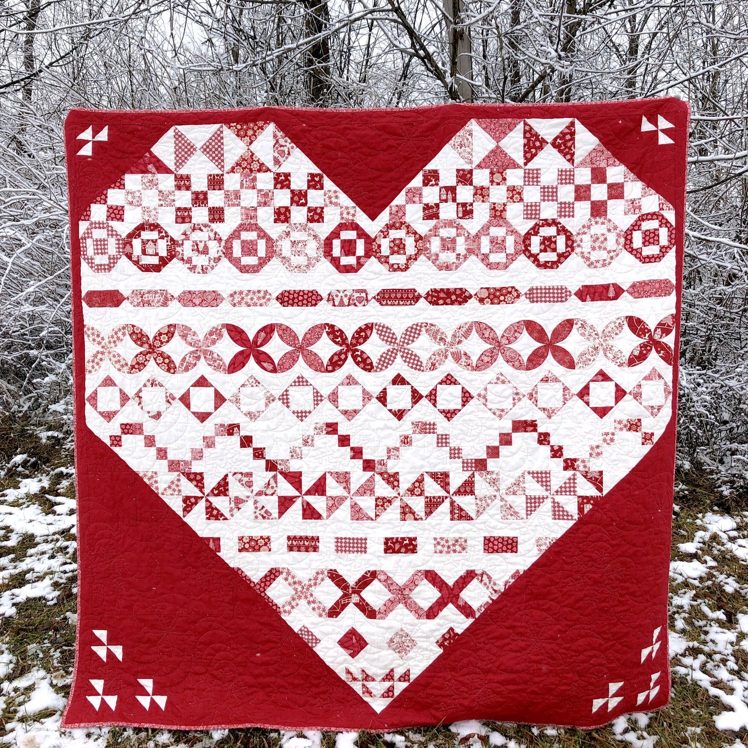 Conversation Sampler Quilt: Row of the Month Finish - finally ...