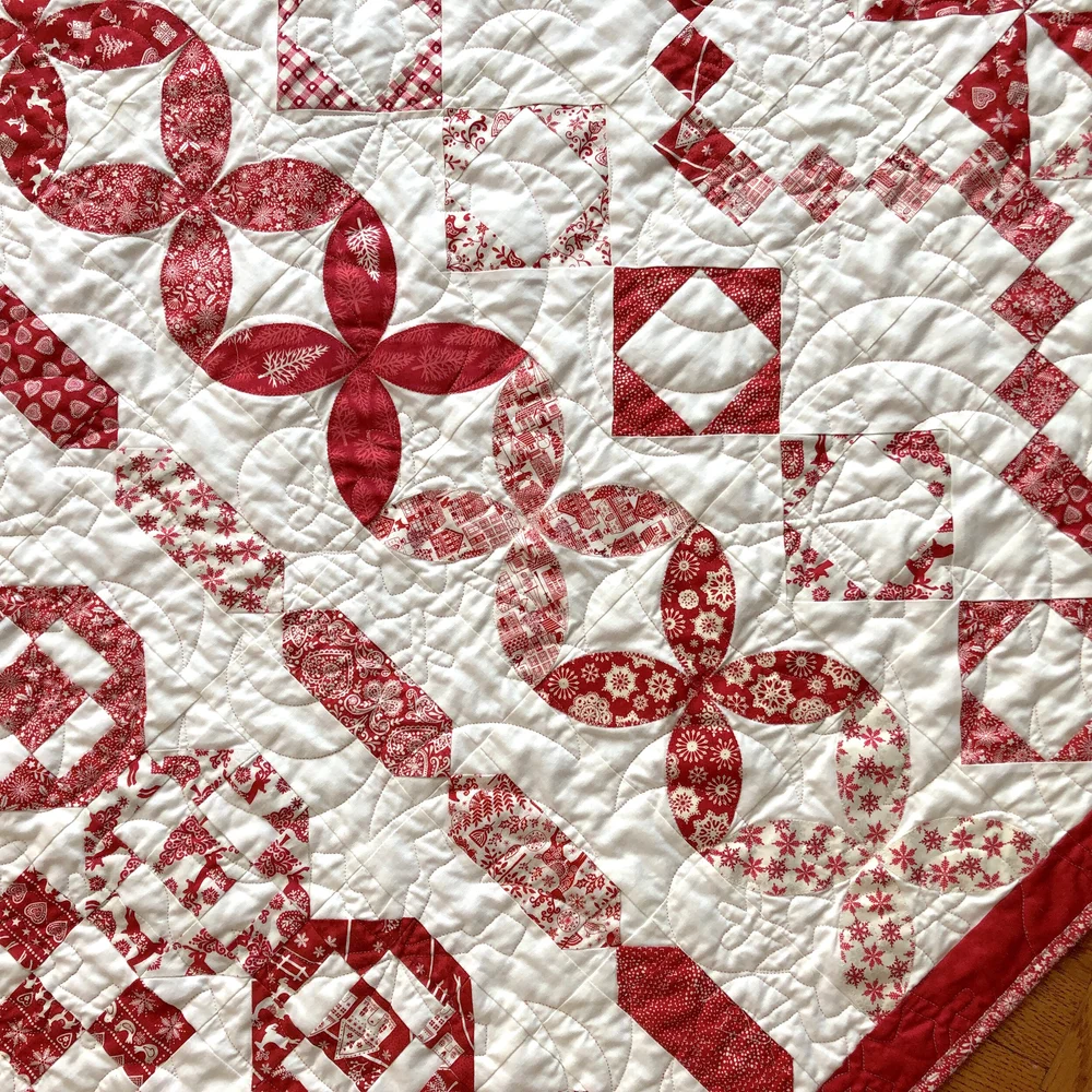 Conversation Sampler Quilt: Row of the Month Finish - finally ...