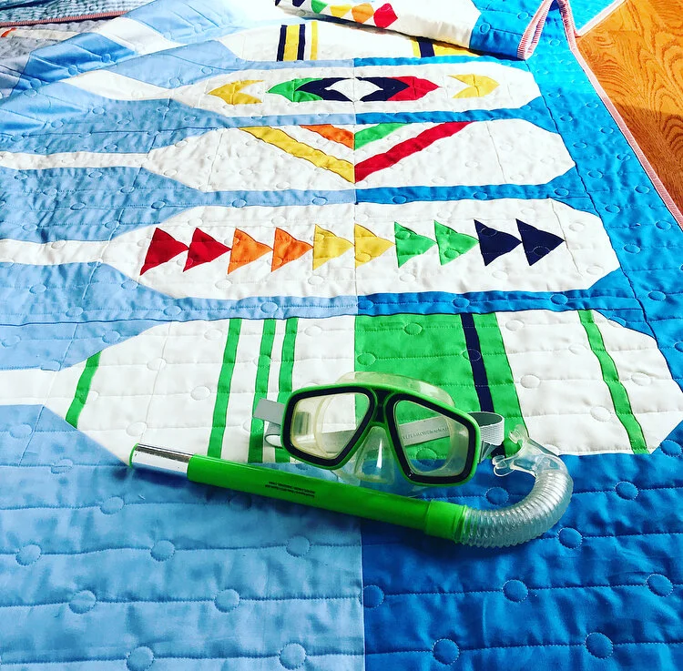 Lakeside Sampler Quilt Pattern — AnneMarie Chany Quilt Patterns