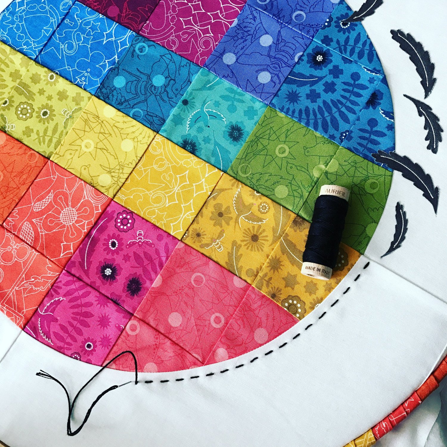 Hoop Quilts for Beginners: What are Hoop Quilts? — AnneMarie Chany ...
