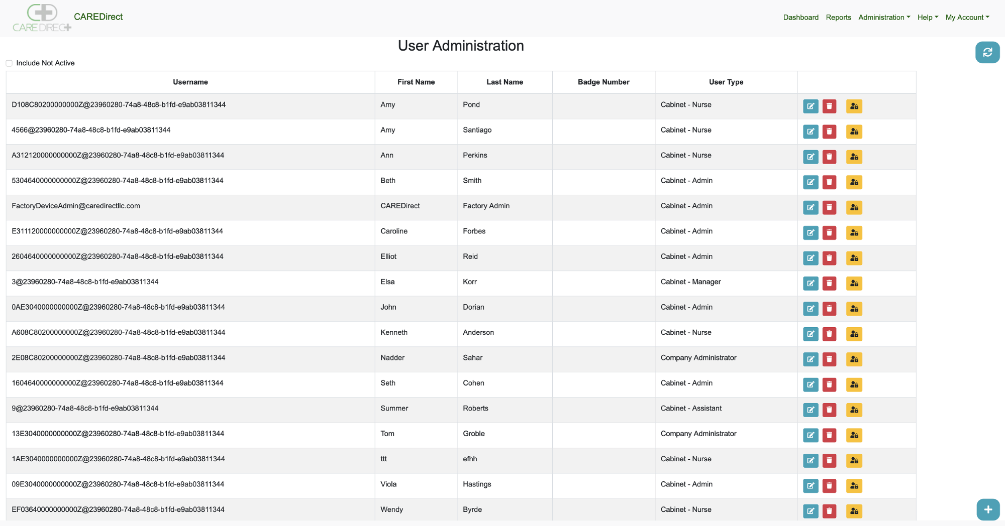 Medication Inventory — MedServe powered by CareDirect