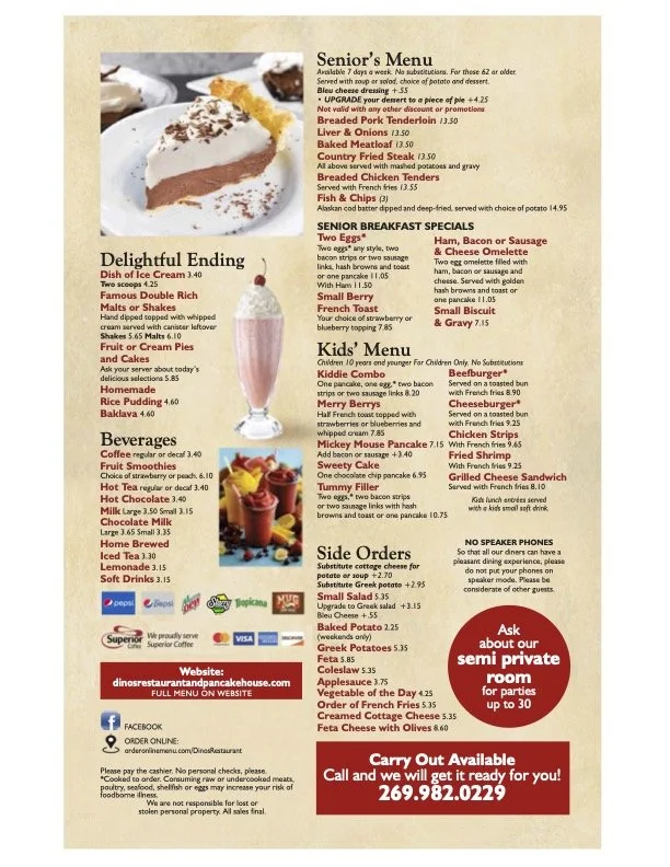Dino's Restaurant & Pancake House