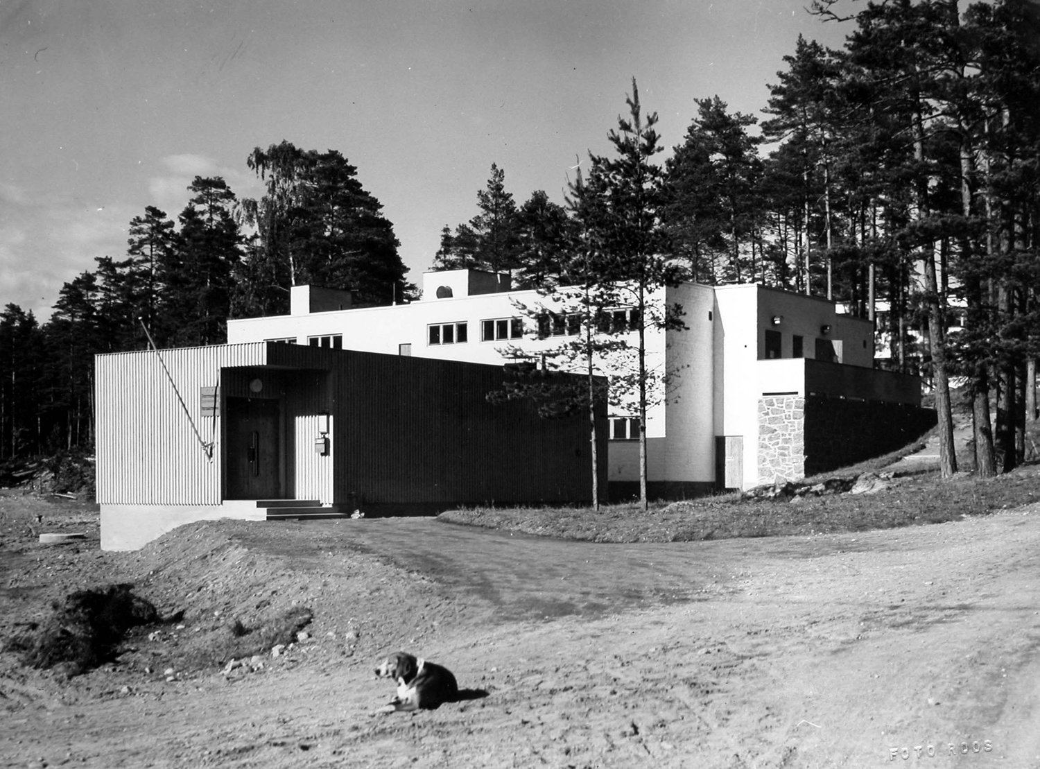 Sauna, posti ja pesula (1937) — Aallon Sunila